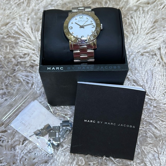 Marc Jacobs | Accessories | Marc Jacobs Silver Watch | Poshmark